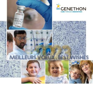 Genethon wishes you a happy new year 2023!